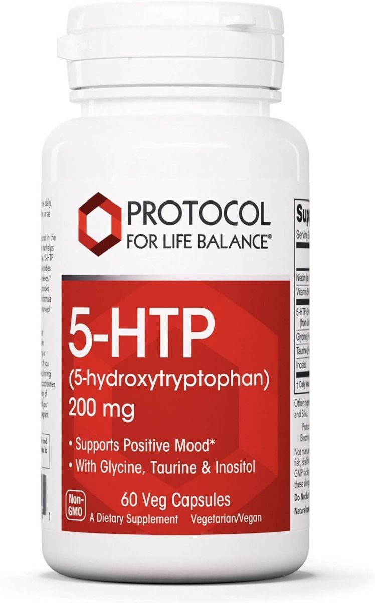 Protocol For Life, 5-HTP 200mg 60c -The Natural – TheNatural